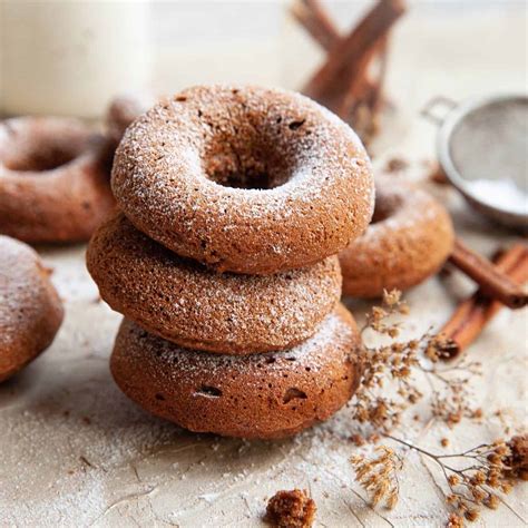 Vegan Baked Cinnamon Raisin Donuts Flourished By Nature