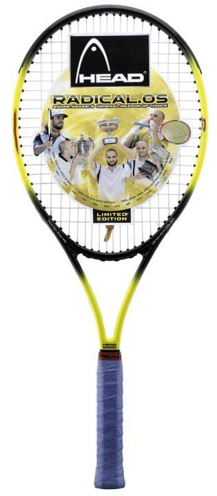 Head Agassi Radical Os Limited Edition Talk Tennis
