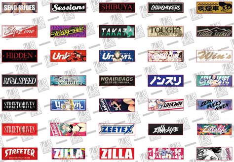 Window Slap V3 Stickers Basement Lab Driftparadiz