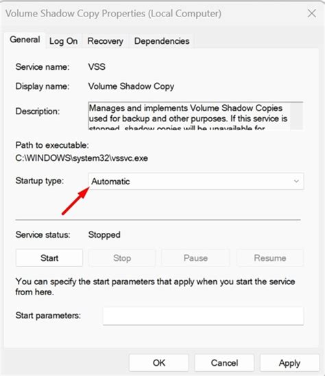 How To Fix Volume Shadow Service Not Working In Windows