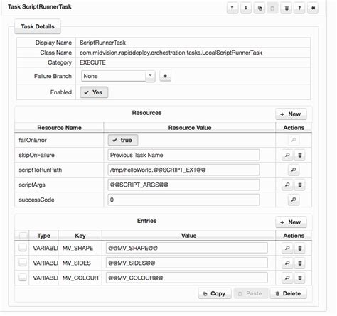 Using Variables In Rapiddeploy Midvision