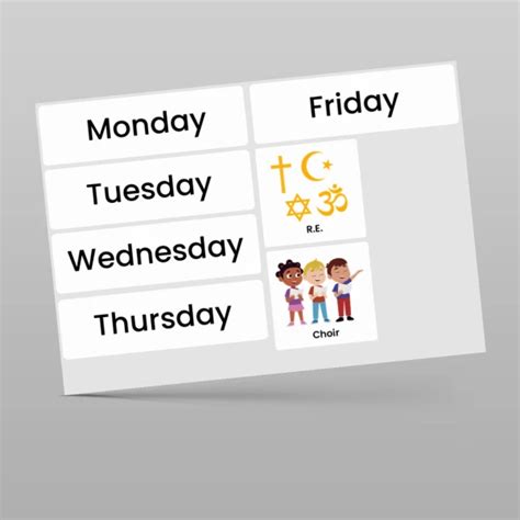 Ks1 Visual Timetable Resource Classroom Secrets