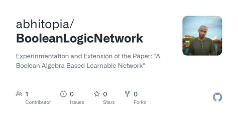 GitHub Abhitopia BooleanLogicNetwork Experinmentation And Extension Of The Paper A Boolean