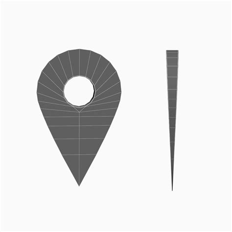 Pointer Location Map D Model C D Fbx Max Obj Free D