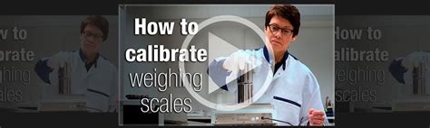 Weighing Scale Calibration Video