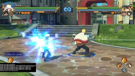 Naruto X Boruto Storm Connections ناروتو و هيناتا و بوروتو ضد ساسكي و