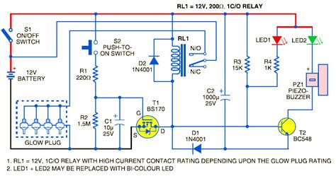 Insider Glow Plug Timer Circuit