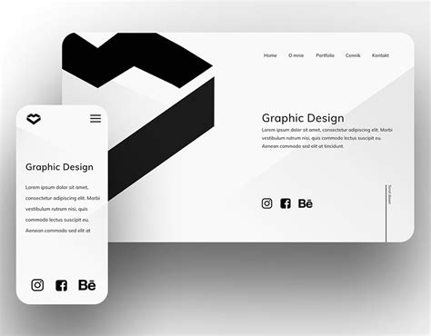 Michał Bartnik Website On Behance