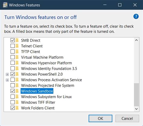 Windows Sandbox Overview Enabling Features Usability Security Sbozich