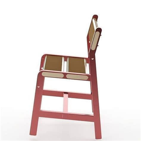 Stull Wooden Chair With Seat And Back 3d Model Cgtrader