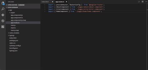 How To Set Up Basic Routing In Angular 2 Envato Tuts