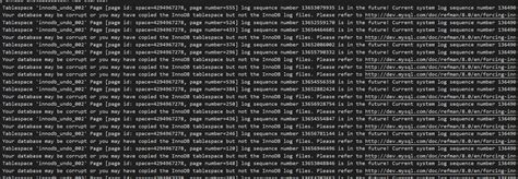 Mysql Innodb