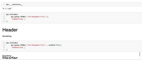 Render Issue When Width Is Set On HTML Pane Issue Holoviz Panel GitHub