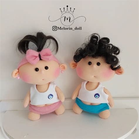 خرید و قیمت عروسک نی نی دختر و پسر 15 سانتی از غرفه عروسک های ملورین