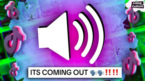 Its Coming Out Meme Tiktok Sound Youtube