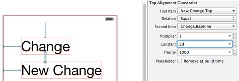 Ios Layout Uilabels With Baseline Offset Stack Overflow