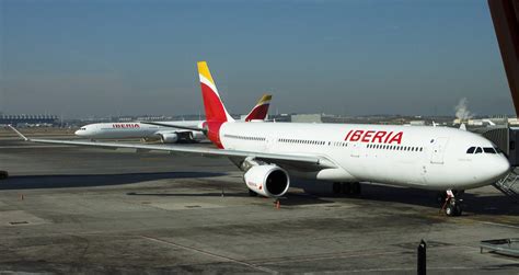 Download Iberia Airlines Parked Airplane Wallpaper Wallpapers Com
