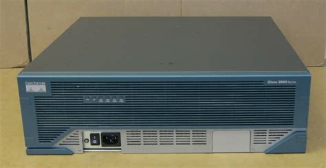 Cisco 3845 Cisco3845 Integrated Services Router 3u Isr Vic2 4fxo 2fe2w Wic 1t