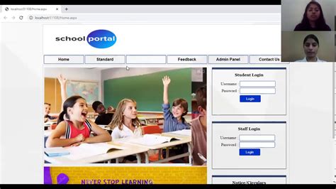 School Management System Aspnet Project Youtube