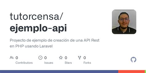 github tutorcensa ejemplo api proyecto de ejemplo de creación de una