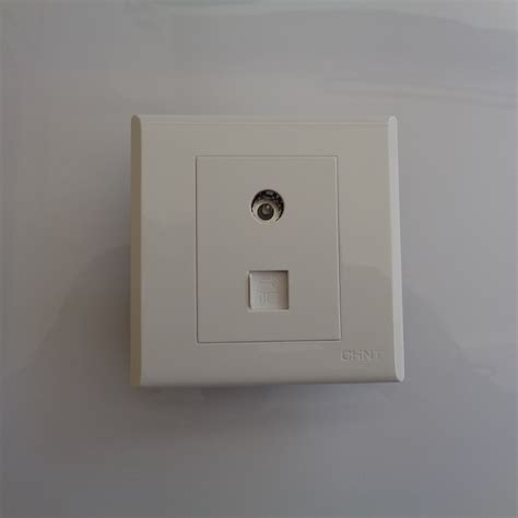 Chint Socket Switch Tv Network 10a 250v Grandado Chint Socket Switch Tv Network 10a 250v Grandado