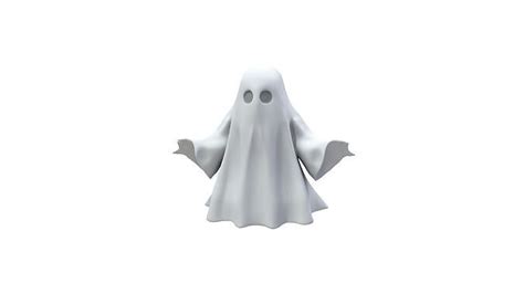 3d Model Low Poly Ghost Vr Ar Low Poly Cgtrader