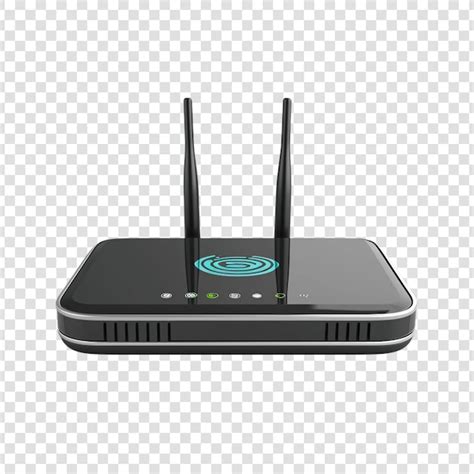 Premium PSD Router Isolated On A Transparent Background
