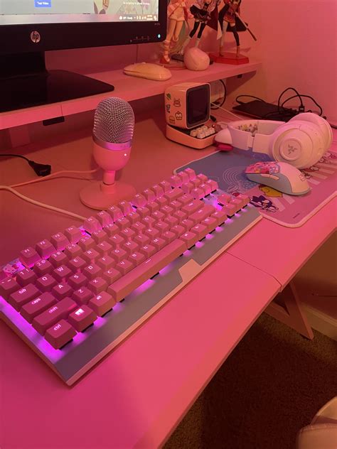My Razer Setup Razer X Sanrio Edition With A Custom Wireless Mouse Since The Mouse Only Came