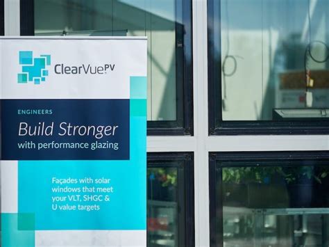 Clearvue Partners On Solar Powered Energy Efficient Zero Window