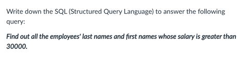 solved consider the following database schema of the