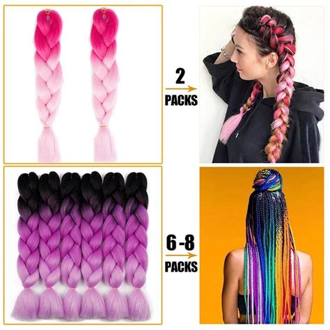 Synthetic Ombre Braiding Hair Extensions Xpresswift