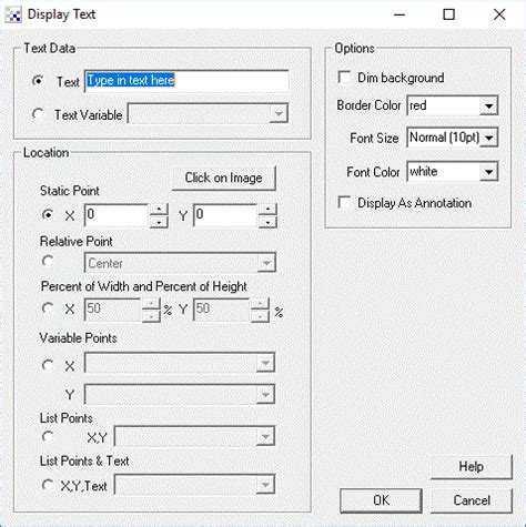 Display Text