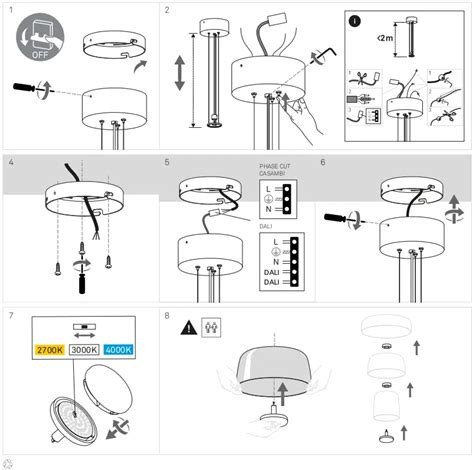 LedsC LX A Levels Pendant Installation Guide