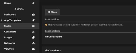Issue Migrate Stack Portainer CE To EE Image This Stack Was Created Outside Of Portainer