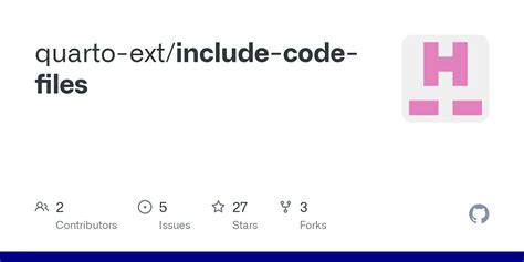 Github Quarto Extinclude Code Files