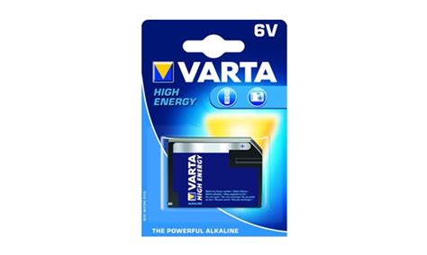 Pile Alcaline 4LR61 6V VARTA - Pile spécifique par Varta