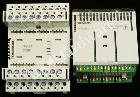 PLC Hardware Siemens TXM1 8X TX I O 8 Ch Universal Analog Digital I O Module