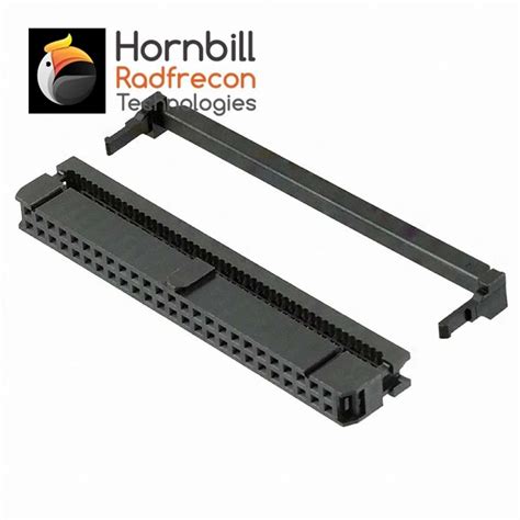 50 Pin Frc Idc Female Connector 2 54 Mm Pitch Double Row Ul94v 0 At