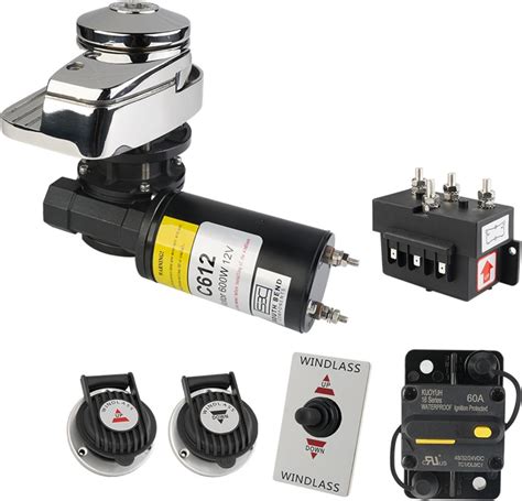 South Bend Components Vertical Windlass Anchor System C612 600w 12v