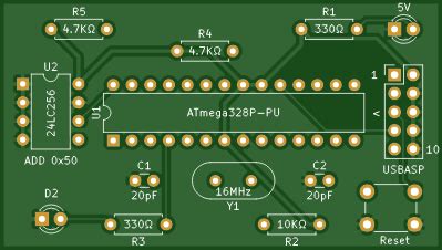 DESIGN My Own EEPROM External Memory PROGRAMMER RECORDER With Arduino 24LC256 Read Write