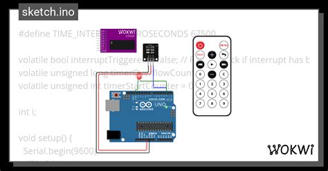 Ir Receiver Wokwi Esp32 Stm32 Arduino Simulator