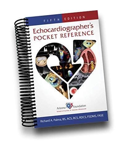 Echocardiographers Pocket Reference 5th Edition Spiral Bound Very