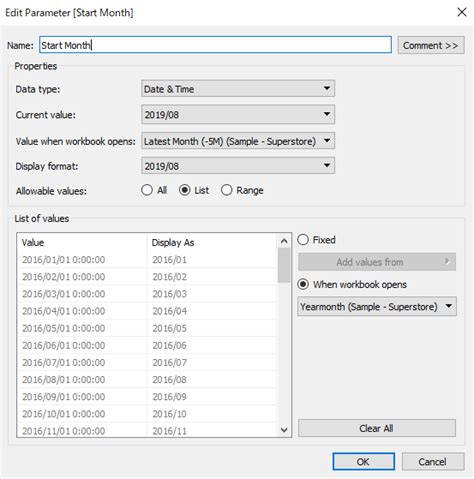 Frequently Used Parameter Function In Tableau 株式会社プリンシプル