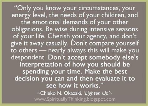 Chieko Okazaki Comparing Yourself To Others Church Quotes Lds Quotes