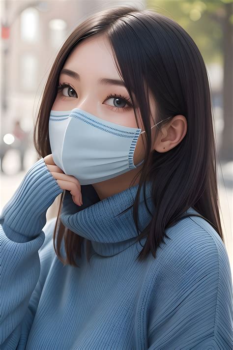 Ai产生的 女孩 口罩 Pixabay上的免费图片 Pixabay