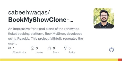 GitHub Sabeehwaqas BookMyShowClone Frontend React An Impressive Front End Clone Of The