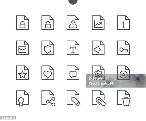 웹 그래픽 및 편집 가능한 획 애플 리 케이 션에 대 한 Ui 픽셀 완벽 한 잘 만들어진 벡터 선 아이콘 48 X 48 24 X 24 격자에 대 한 준비 파일 간단한