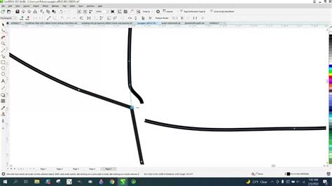 corel draw tips and tricks turn a squiggle into a artistic tool line