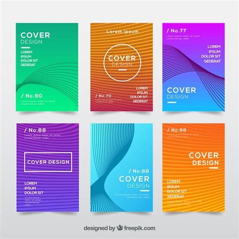 Векторы на тему «Шаблон обложки — скачивайте бесплатные векторы высокого качества на Freepik