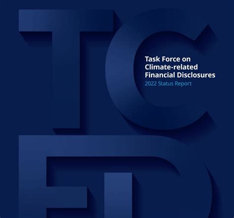 2022 Tcfd Status Report Finds Steady Increase In Climate Related Financial Disclosures